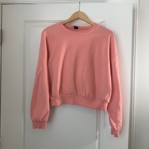 wild fable | Sweaters | Wild Fable Muted Pink Neon Xxl Cropped ...